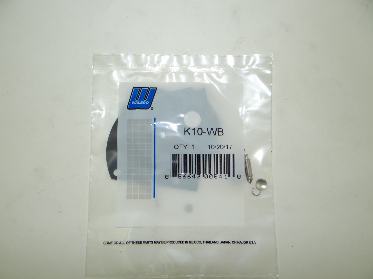Walbro WB3A OEM Complete Rebuild Kit (Captive) - L.A.D. Specialties