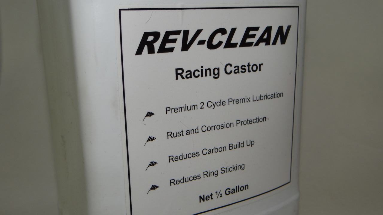 Rev-Clean Racing Castor Oil, Half Gallon - L.A.D. Specialties