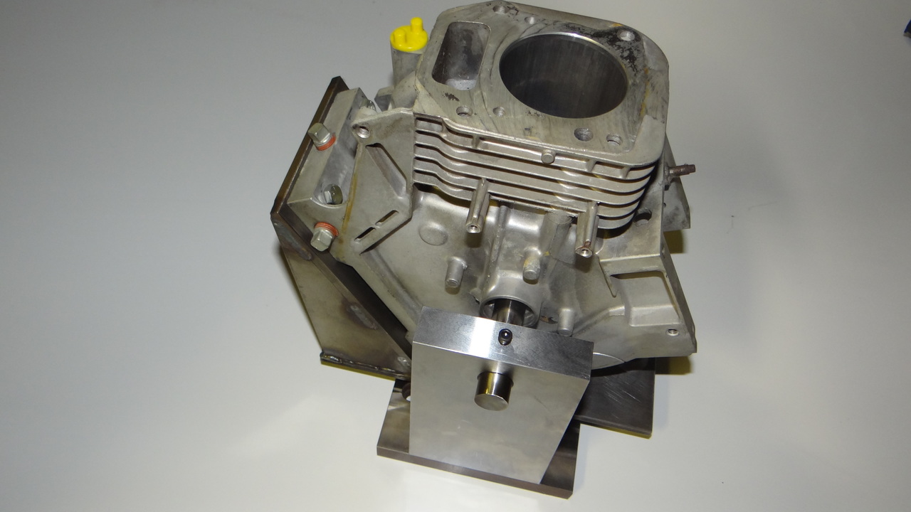 4 Cycle Line Boring Fixture For A Vertical Mill - L.A.D. Specialties