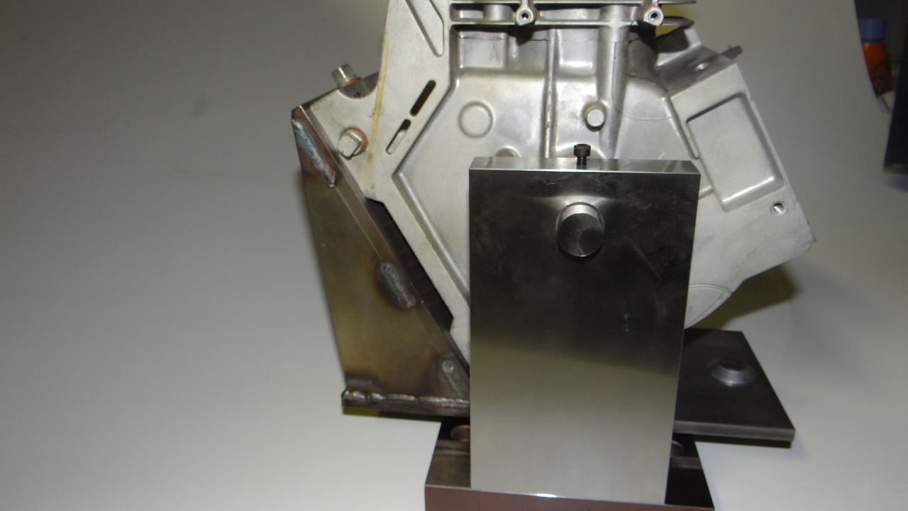 4 Cycle Line Boring Fixture For A Vertical Mill - L.A.D. Specialties