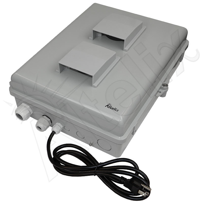 Altelix Polycarbonate Weatherproof Enclosure for Starlink® Satellite ...