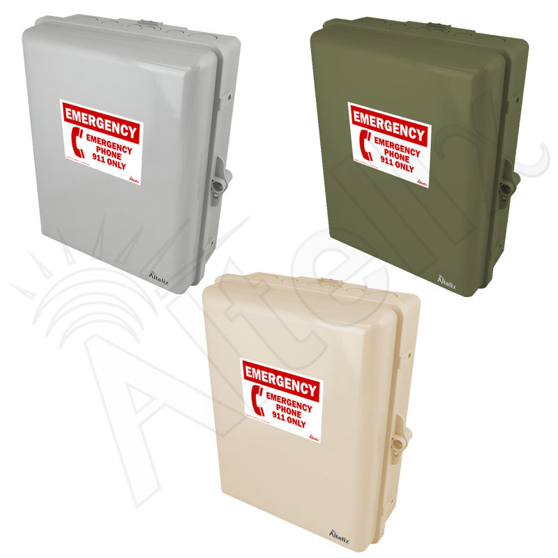 Altelix Weatherproof Phone Call Boxes and Enclosures