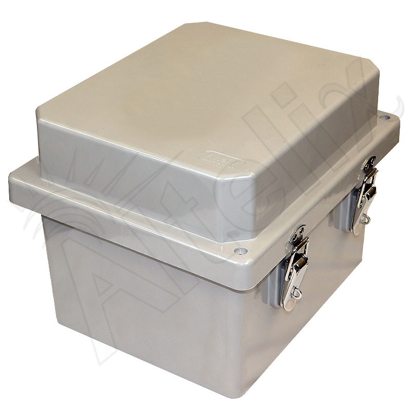 Altelix 10x8x8 Fiberglass Weatherproof NEMA 4X Enclosure with Quick ...