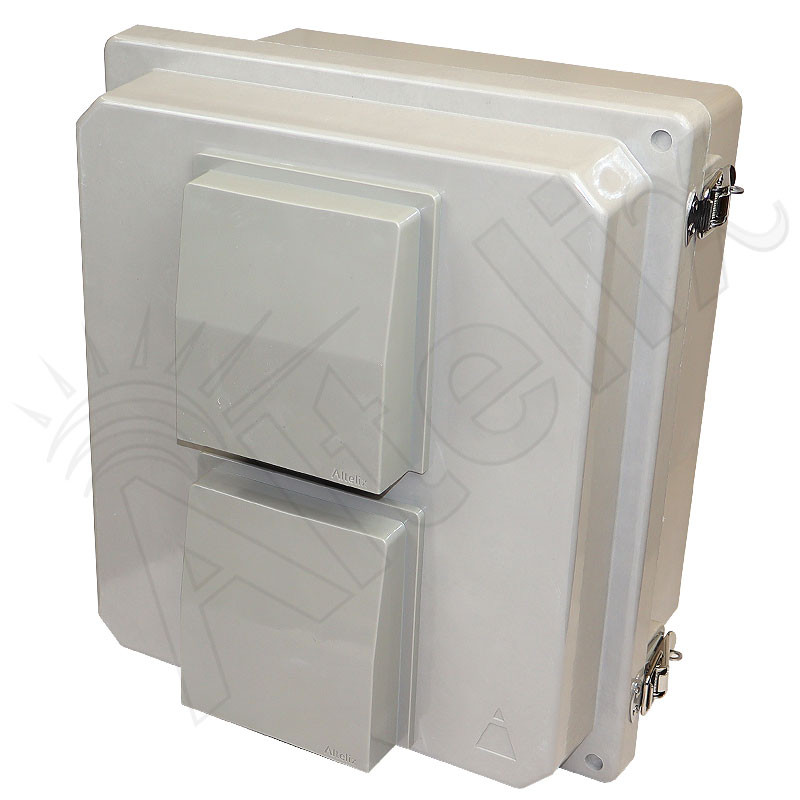 Altelix 14x12x8 PoE Powered Fiberglass Weatherproof Vented NEMA ...