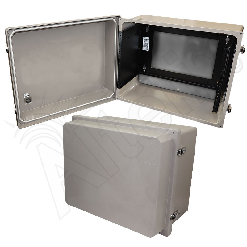 Weatherproof NEMA Enclosures for 19" Equipment Racks
