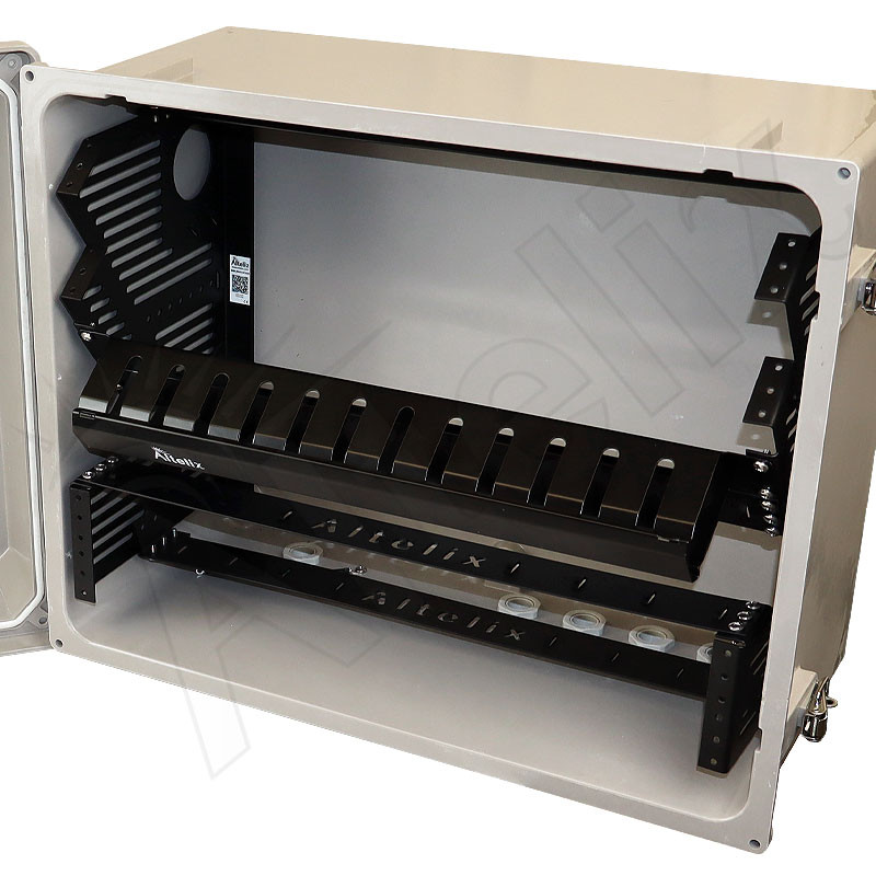 Altelix 16x20x12 Space Saver 19" Wide Vented Equipment Rack Enclosure ...