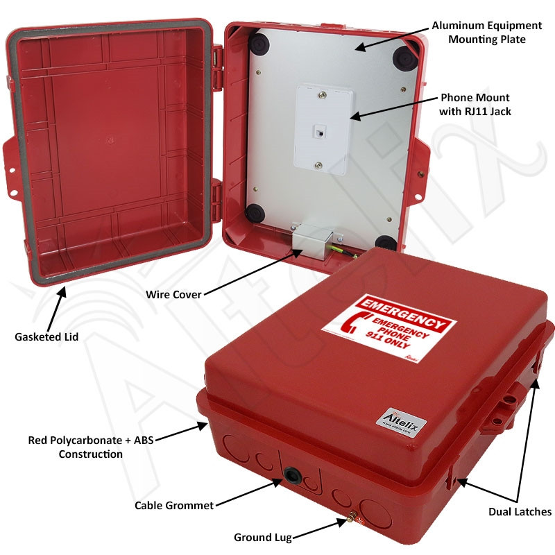 Weatherproof Phone /Call Boxes and Emergency Phone Enclosures