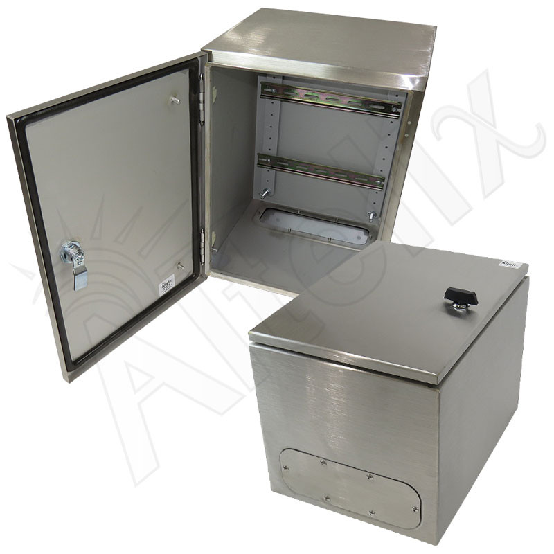 Weatherproof NEMA Enclosures - NEMA Enclosures by Features - DIN Rail ...