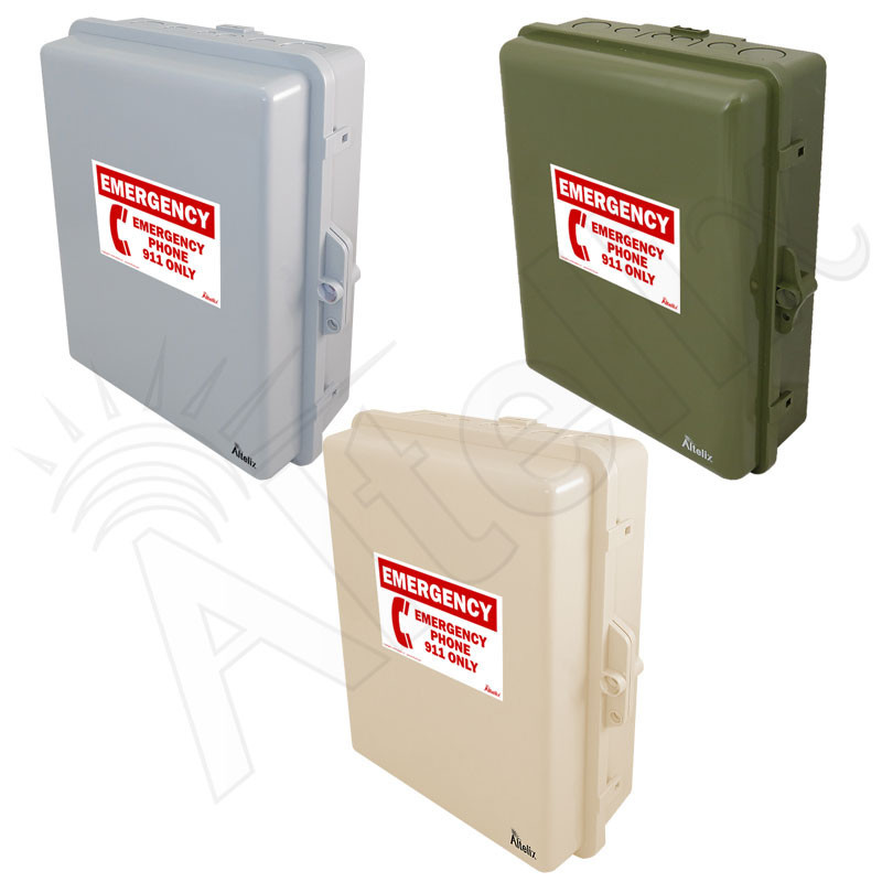 Altelix Weatherproof Phone Call Boxes and Enclosures