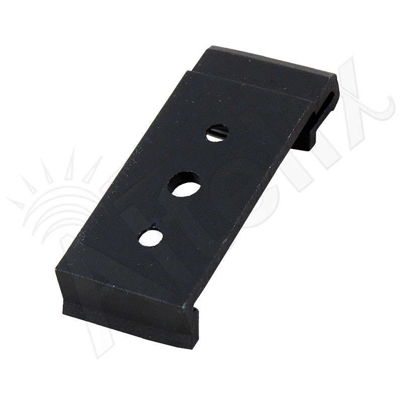 20mm Wide Aluminum DIN Rail Mounting Clip for 35mm Top Hat Rail - Altelix