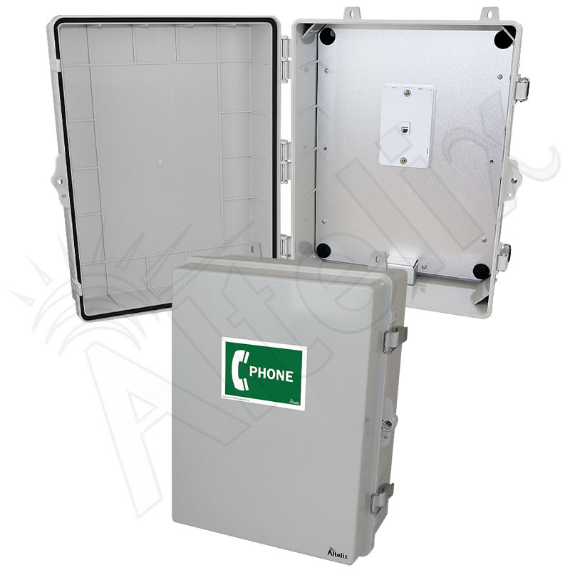 Altelix Weatherproof Phone Call Boxes and Enclosures
