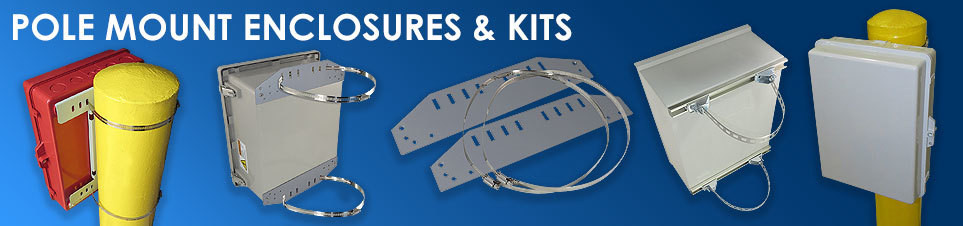 Weatherproof NEMA Enclosures - NEMA Enclosures by Features - Pole Mount ...