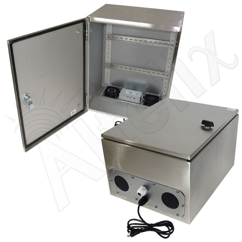 Weatherproof NEMA Enclosures - NEMA Enclosures by Features - DIN Rail ...