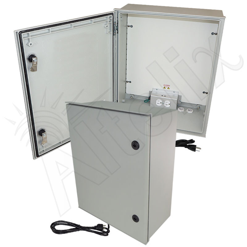 New NF100808 10x8x8 Series Fiberglass FRP NEMA Weatherproof Enclosures ...