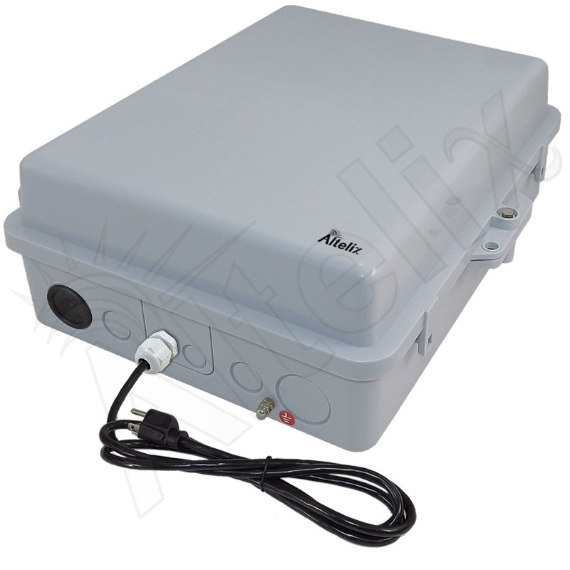 Altelix 14x11x5 PC + ABS Weatherproof Power Box NEMA Enclosure with ...