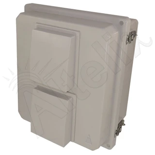 Altelix 14x12x8 Fiberglass Weatherproof Vented NEMA Enclosure for ...