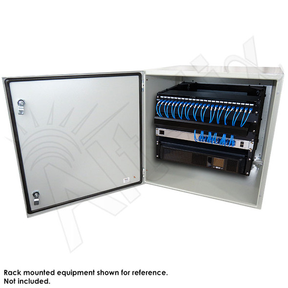 Weatherproof NEMA Enclosures for 19" Equipment Racks