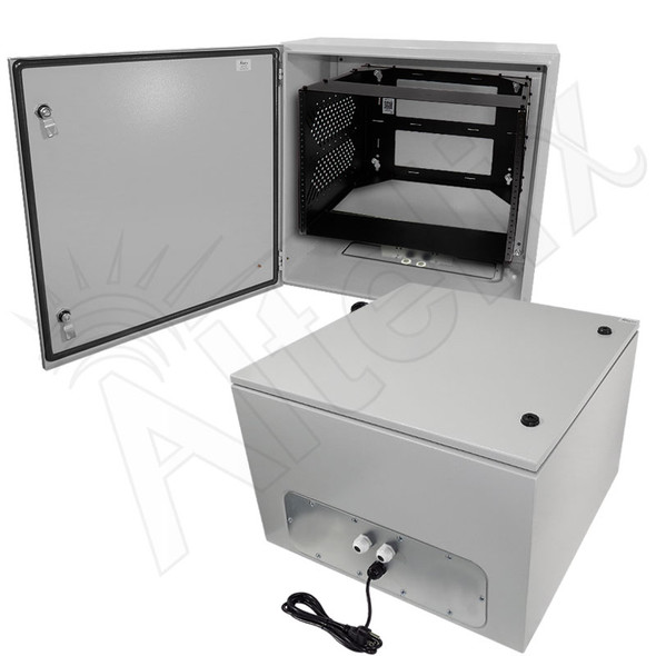Weatherproof NEMA Enclosures for 19" Equipment Racks