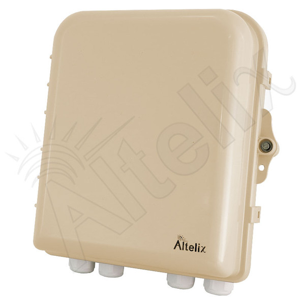 Altelix 10x9x4 IP66 NEMA 4X PC+ABS Light Ivory Weatherproof Utility Box ...