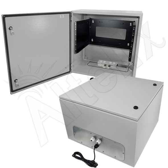 Weatherproof NEMA Enclosures for 19" Equipment Racks