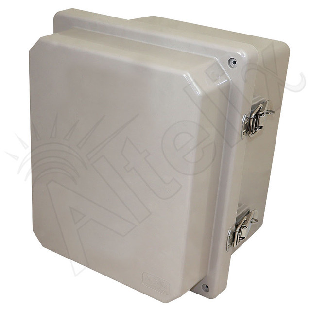Altelix 10x8x8 Fiberglass Weatherproof NEMA 4X Enclosure with Quick ...