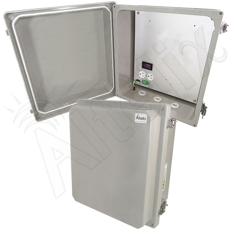 Weatherproof NEMA Enclosures - NEMA Enclosures by Features - Heated ...