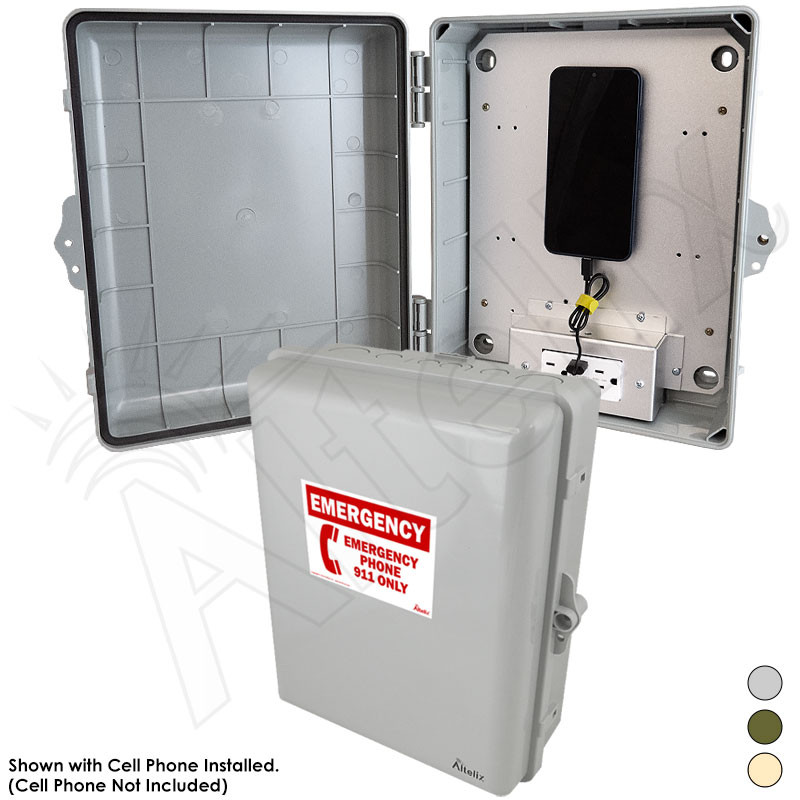 Altelix Weatherproof Phone Call Boxes and Enclosures