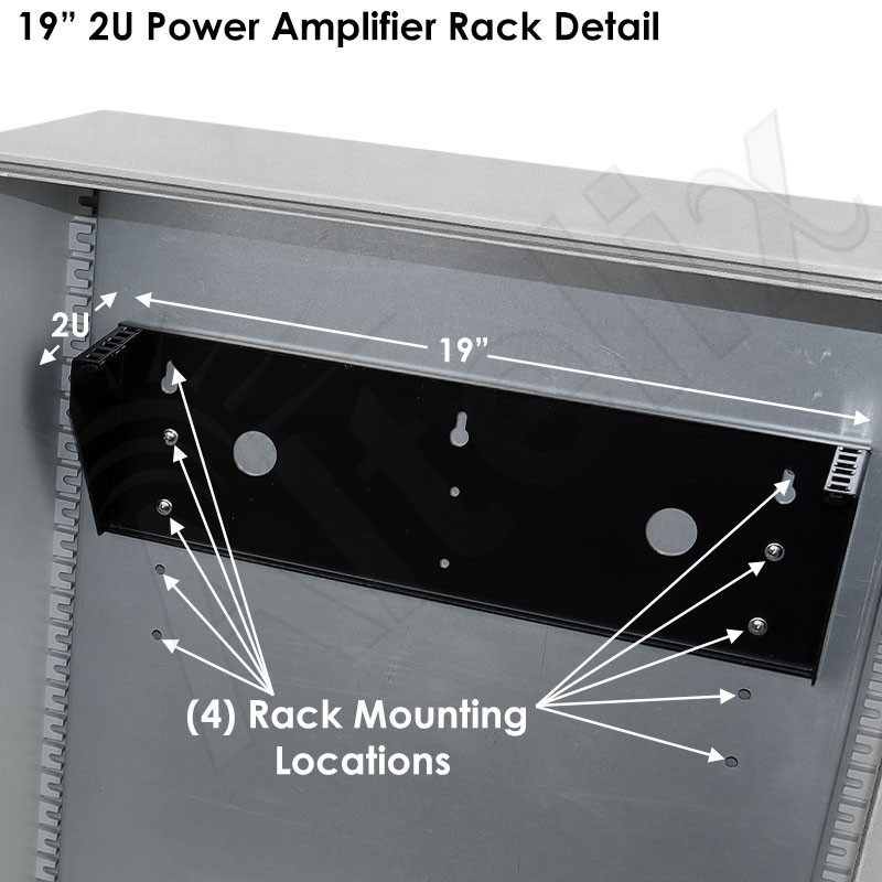 Altelix Weatherproof Fan Cooled Fiberglass Enclosure for Crown® Power ...