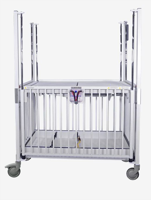 Novum Medical ICU 4-Side Drop Cribs - Child Length - Gatch Deck ...