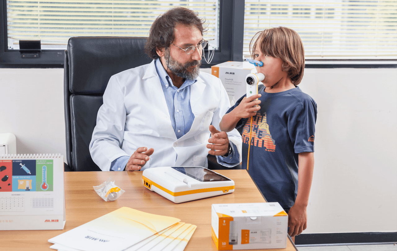 MIR SpiroLab New Spirometer - Advanced Spirometry with MIR Spiro Software