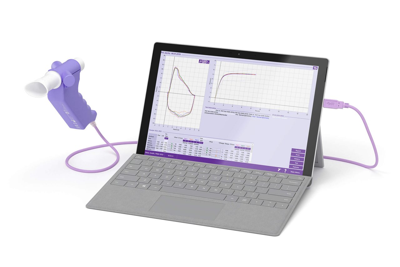 NDD Easy on PC Spirometry System | Accurate & Reliable Pulmonary Testing