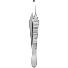 Miltex Tissue Forceps, 4-3/4", 1x2 Teeth - Precision Surgical Instrument