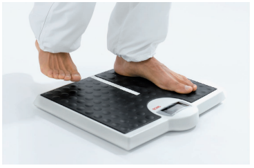 Seca 813 bt High- capacity flat scale with Bluetooth interface