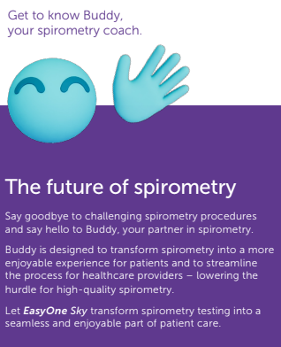 EasyOne Sky Spirometer - Advanced Pulmonary Function Testing