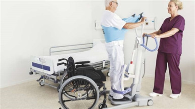 Arjo Sara Flex Active Standing Aid - Comfortable, Secure Sit-to-Stand ...