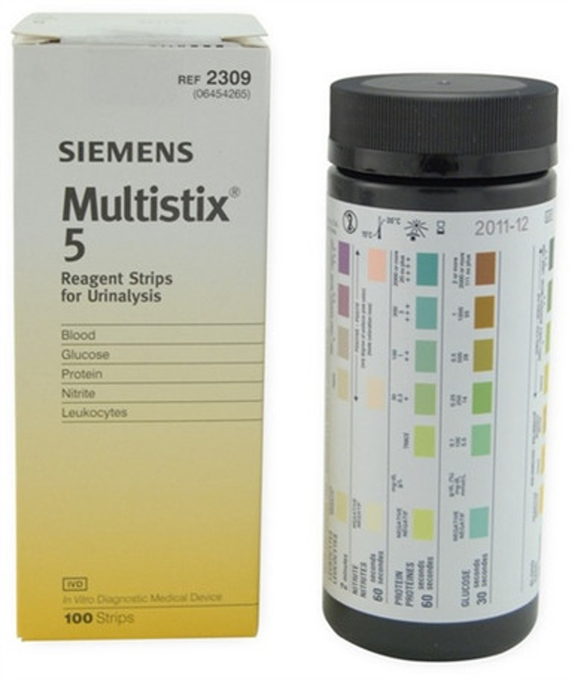 Siemens Multistix 10 SG Reagent Strips (100 Test Strips) - Accurate and ...