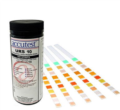 Siemens Multistix 10 SG Reagent Strips (100 Test Strips) - Accurate and ...