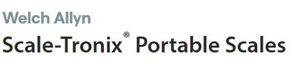 Welch Allyn Scale-Tronix Portable Scales