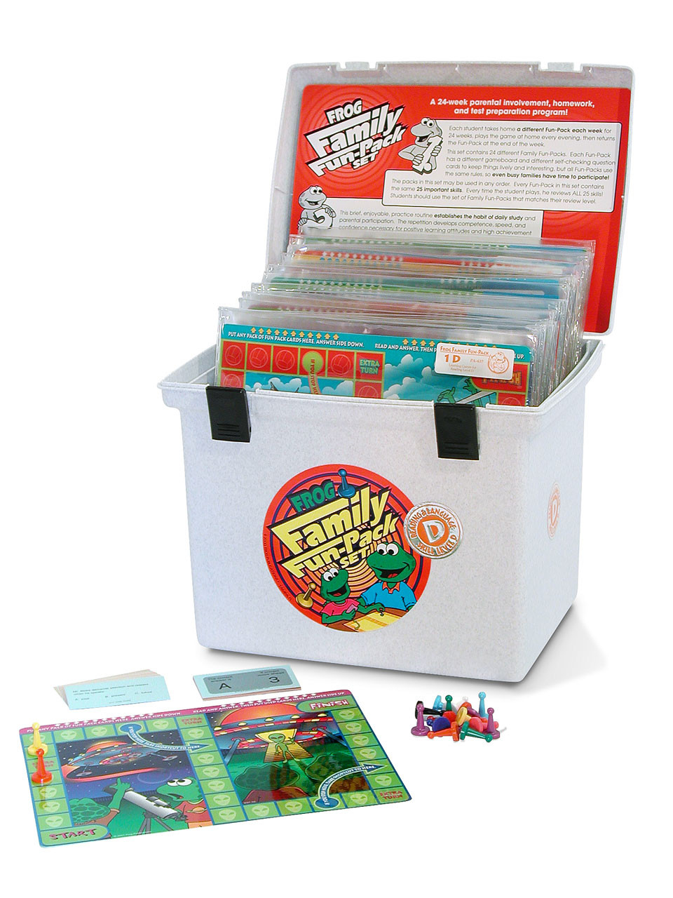 Family Fun-Pack Game Set - Level D Reading (readability 4.0-5.5)