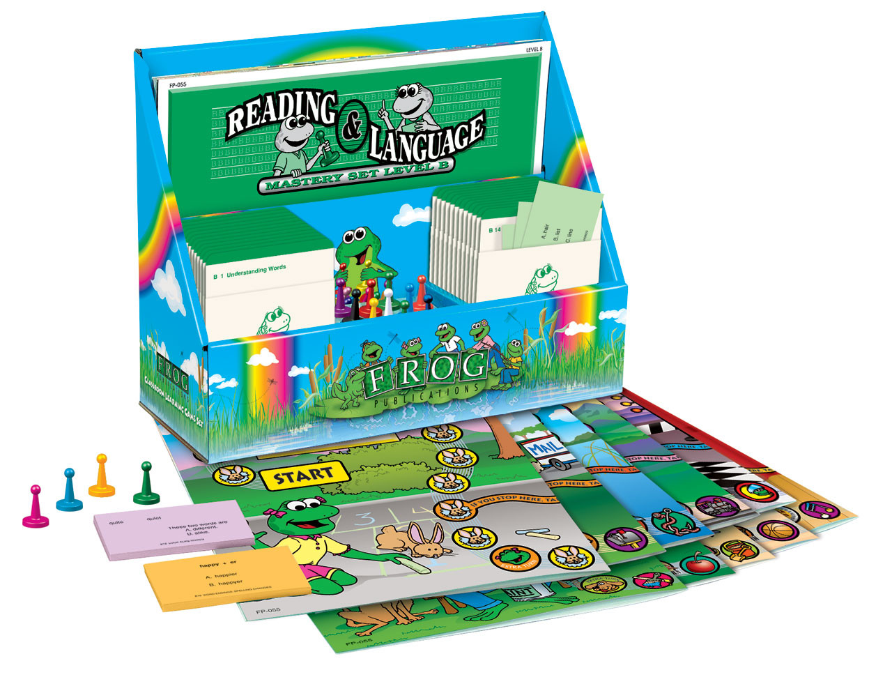 Frog Learning Center Games - Reading and Language Set Level B