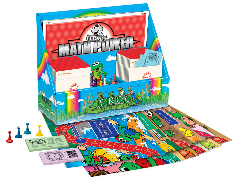 Frog Learning Center Games - Math Power Set Level C