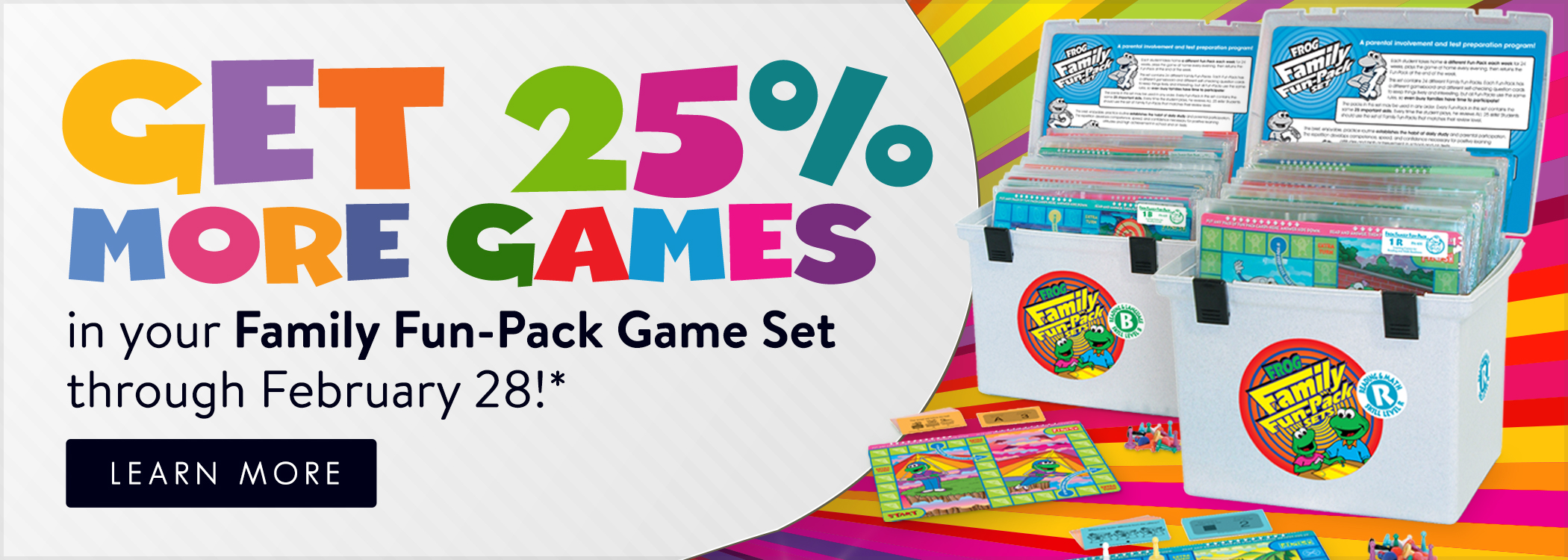Family Fun-Pack Game Set - Level D Reading (readability 4.0-5.5)