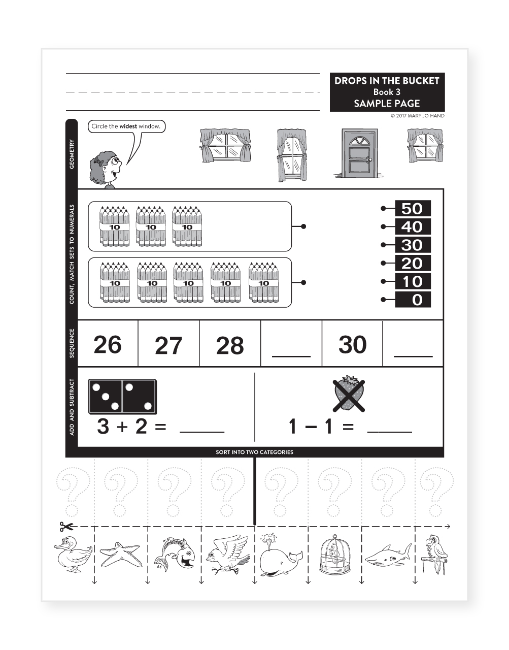 Kindergarten–1st Grade Math Workbook – Daily Review for Early Problem ...