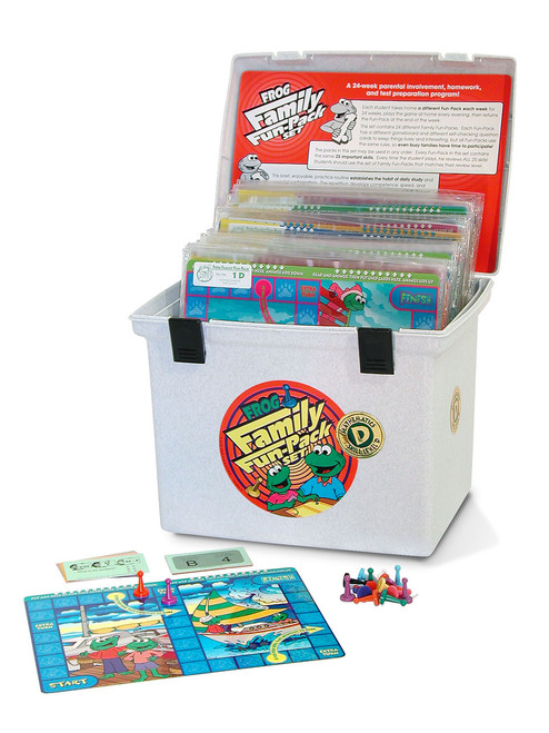 Family Fun-Pack Game Set - Level D Math (reviews 4th grade skills)