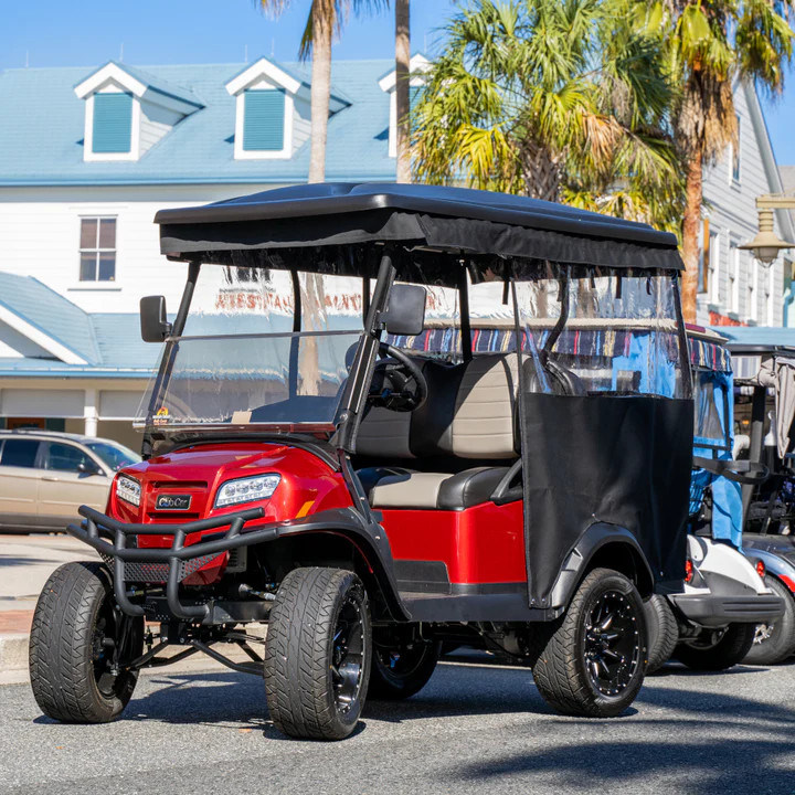 Club Car Onward 4-Passenger Track Style Enclosure (BLACK, Sunbrella ...
