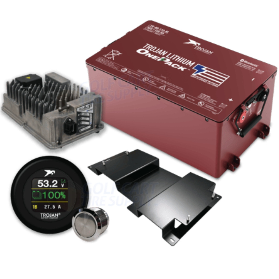 Trojan OnePack 48-Volt Lithium Golf Cart Battery Bundle | GCTS