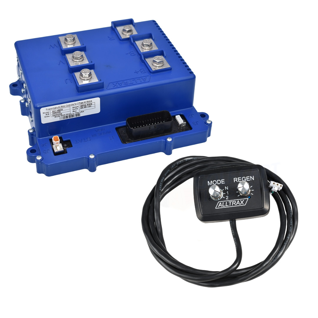 Yamaha Drive-2 Alltrax 650-Amp 48-Volt AC Controller Kit w/ Bluetooth ...