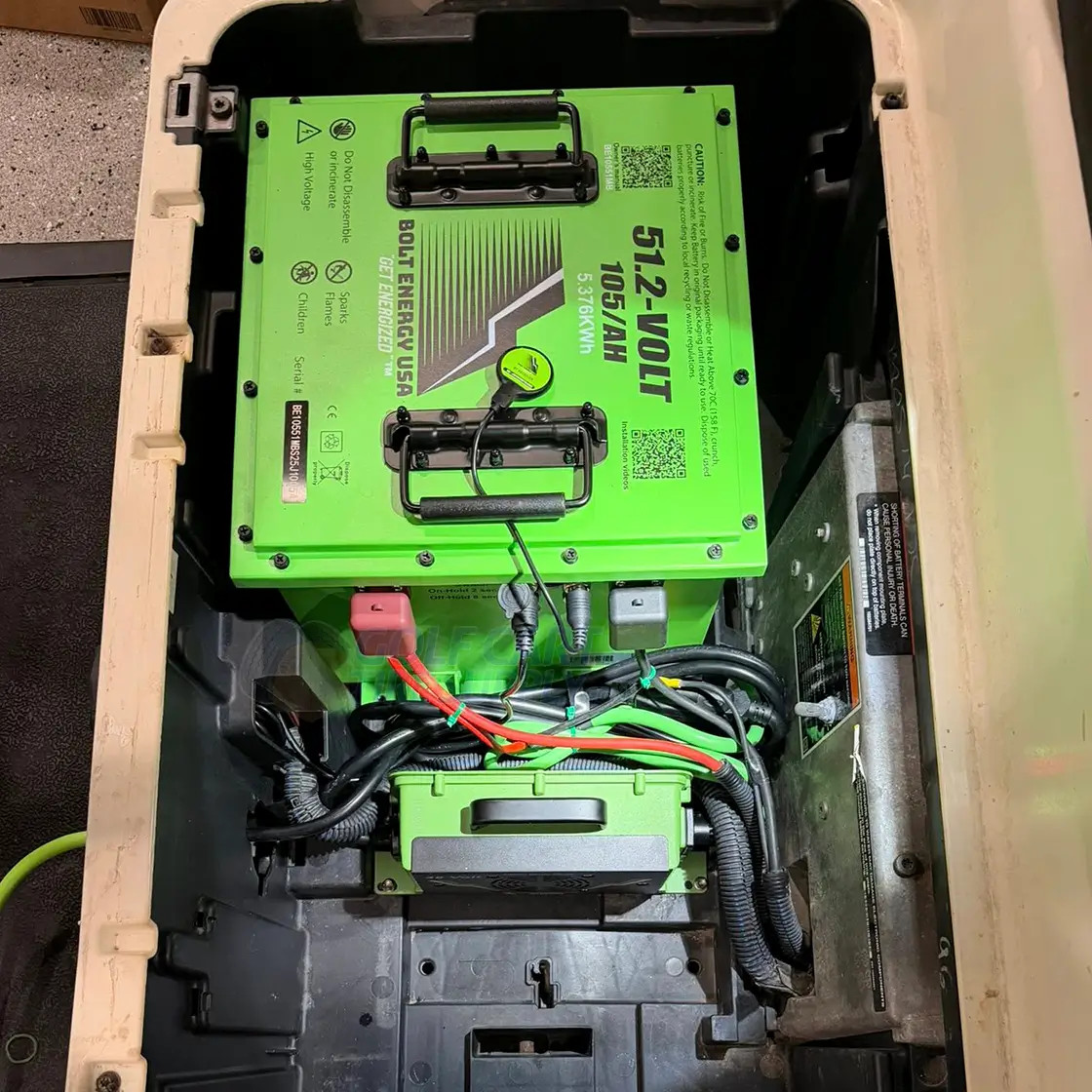 BOLT 48V Lithium Golf Cart Battery 105AH Kit - Drop in Ready | GCTS