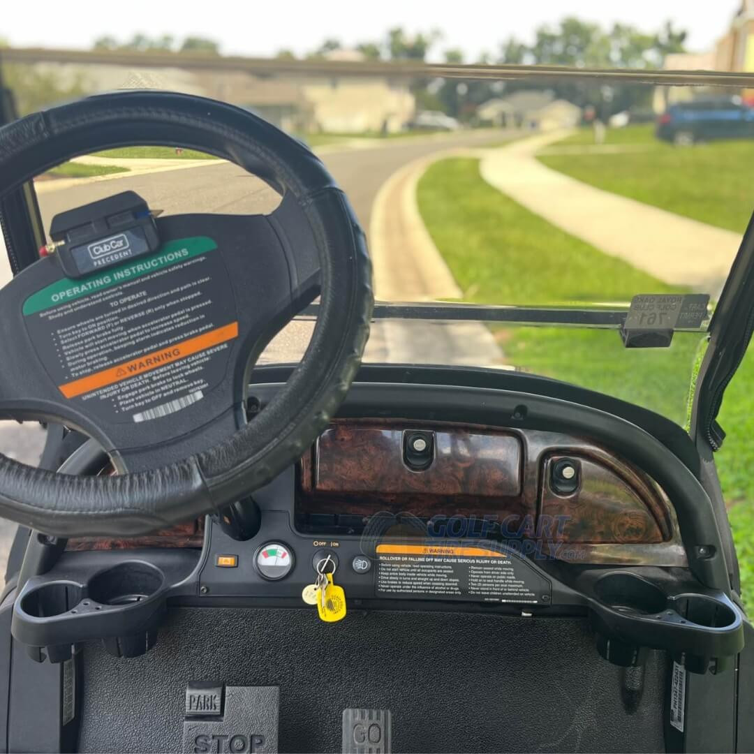 Club Car Precedent Dash in WOODGRAIN | Golf Cart Tire Supply