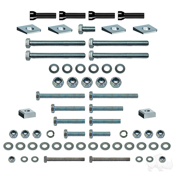 RHOX 6" BMF Heavy Duty A-Arm Lift Kit for Yamaha Drive-2 Golf Carts ...